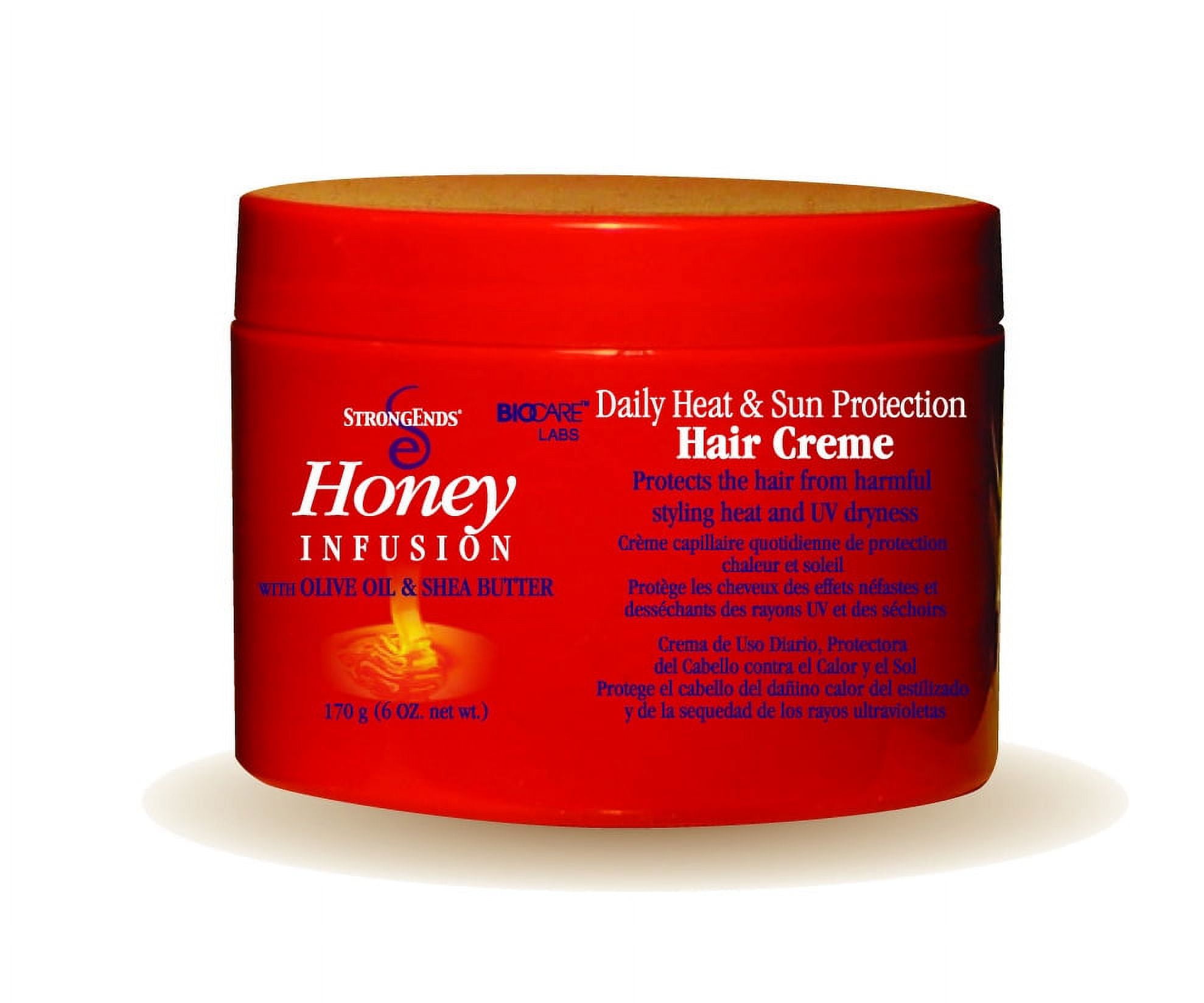 BioCare Strong Ends Honey Infusion Daily Heat & Sun Protection Hair ...