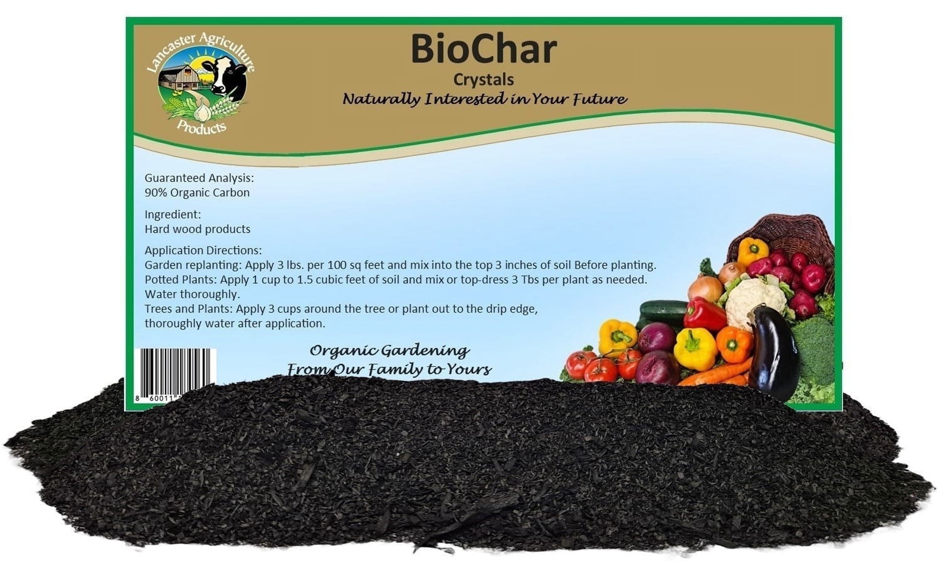 BioChar 12 Quart - Outdoor and Indoor Soil Amendment, Horticultural ...