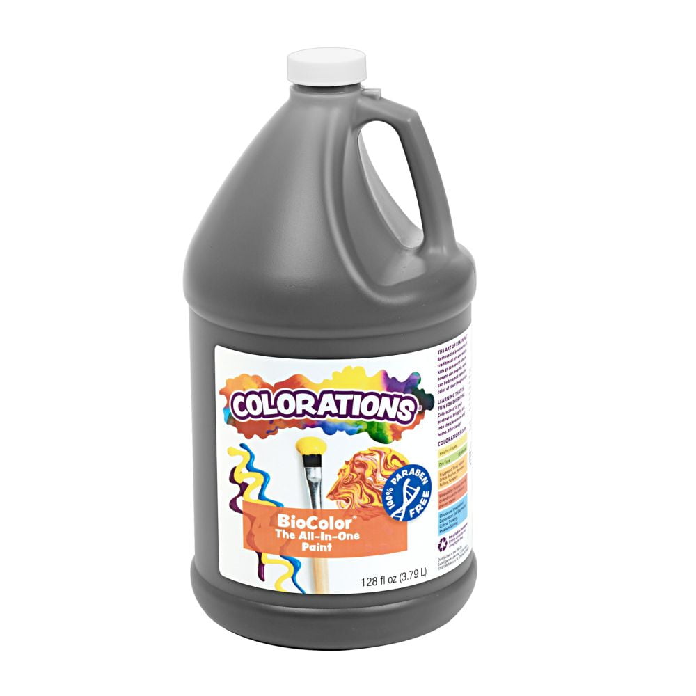 Colorations Paraben-Free BioColor Paint- Black, 1 Gallon - Walmart.com