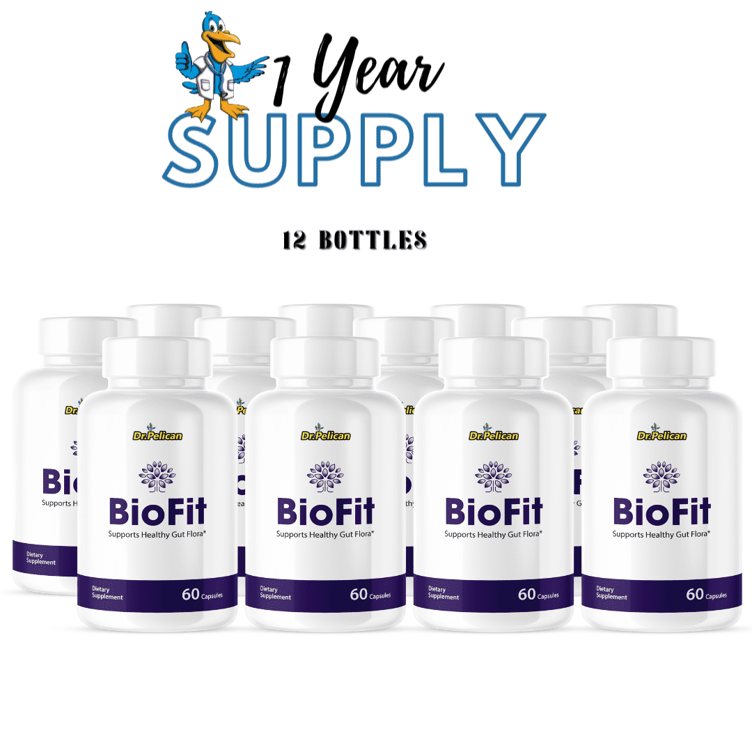 BioFit-Gut & Digestive Health/Weight Management- 12 Bottles- 720 ...