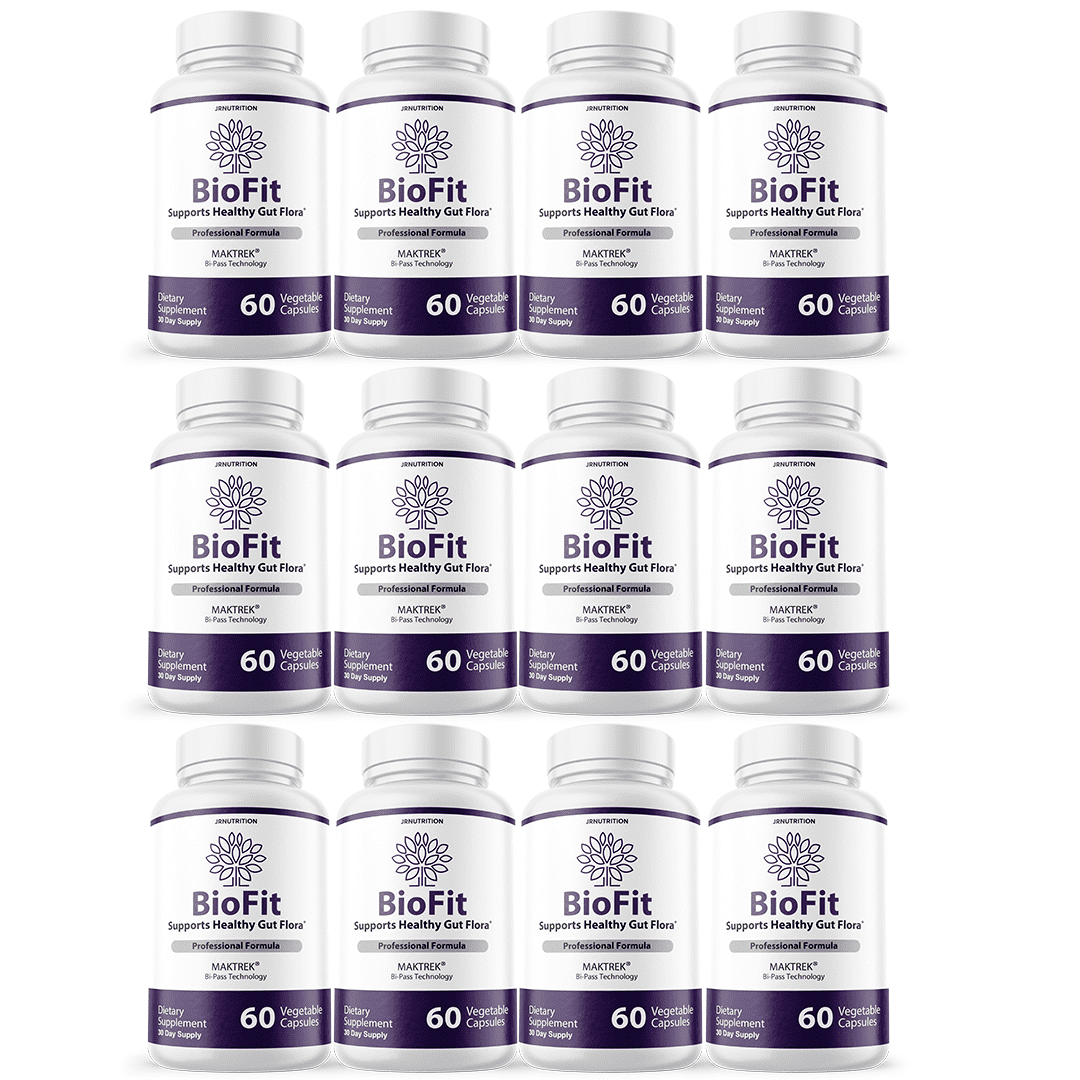 BioFit Probiotic Dietary Supplement - Official Formula - 12 Bottles ...