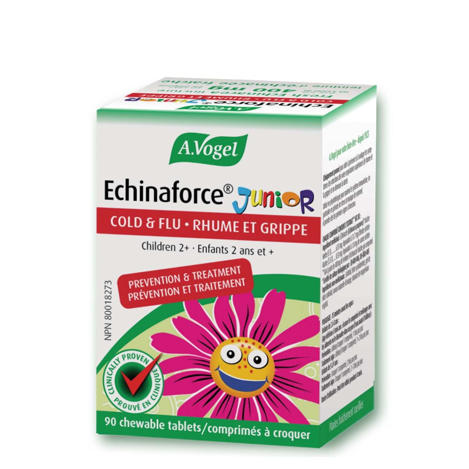 BioForce - A.VOGEL REMEDIES, ECHINAFORCE - JUNIOR - COLD & FLU, 90 TABS ...