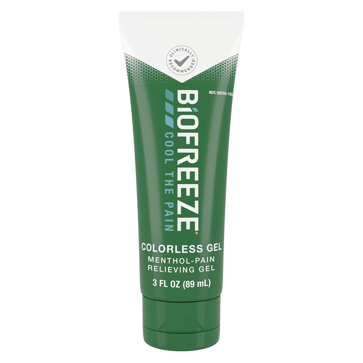 BioFreeze Menthol Pain Relief Colorless Gel, 3 fl oz - Walmart.com