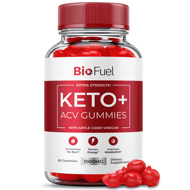 BioFuel Keto Plus ACV Gummies - Advanced Strength 1000mg, Includes ...
