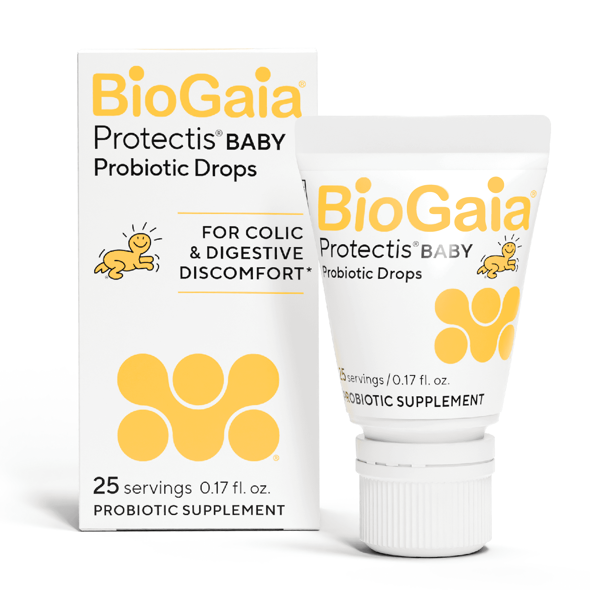 BioGaia Baby Probiotic Drops Ease Crying, Fussing, Colic, Gas & Tummy ...
