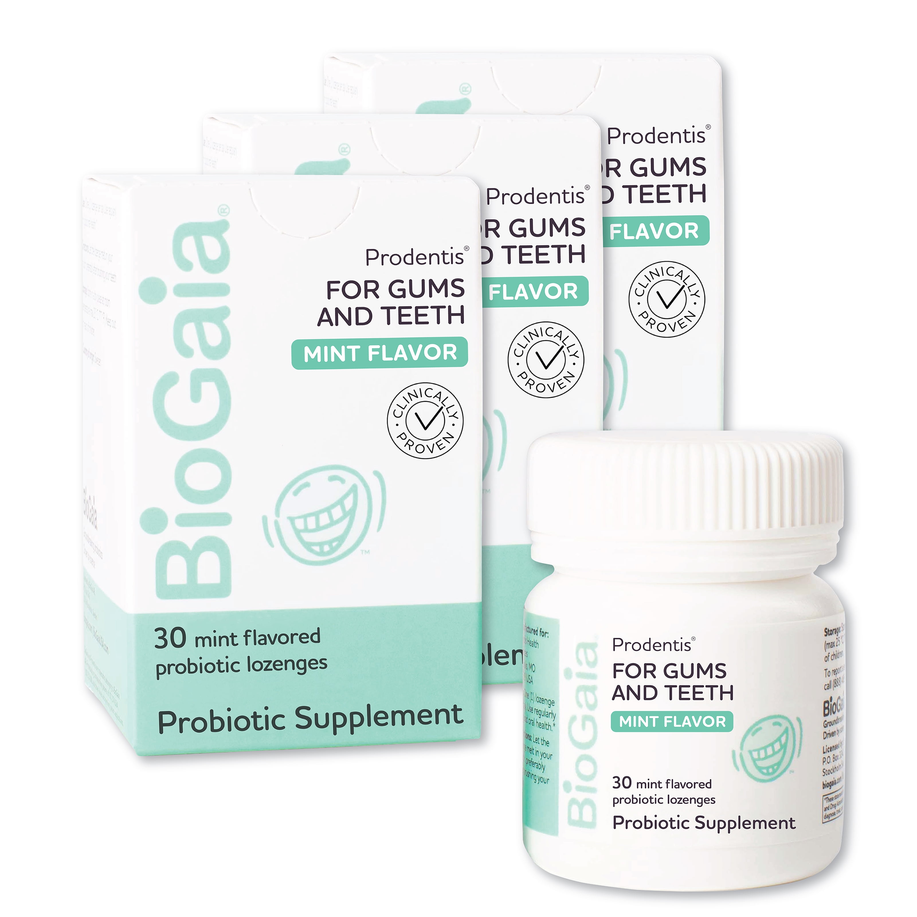 BioGaia Prodentis 3-Pack Bundle | Dental Probiotics for Teeth and Gums ...
