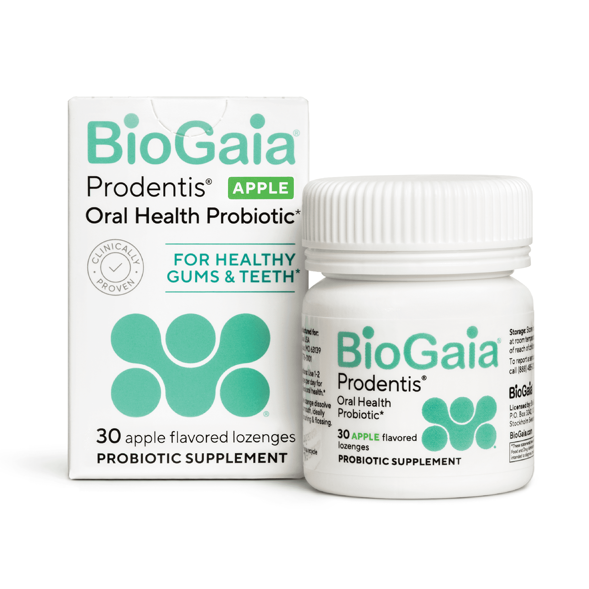 BioGaia Prodentis Oral Health Probiotic for Gums and Teeth, Supports ...