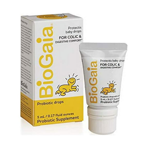 BioGaia Protectis Probiotics Drops for Kids - Digestive Support, Colic ...