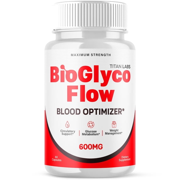 BioGlyco Flow Advanced Formula Blood Support for Health and Wellness ...