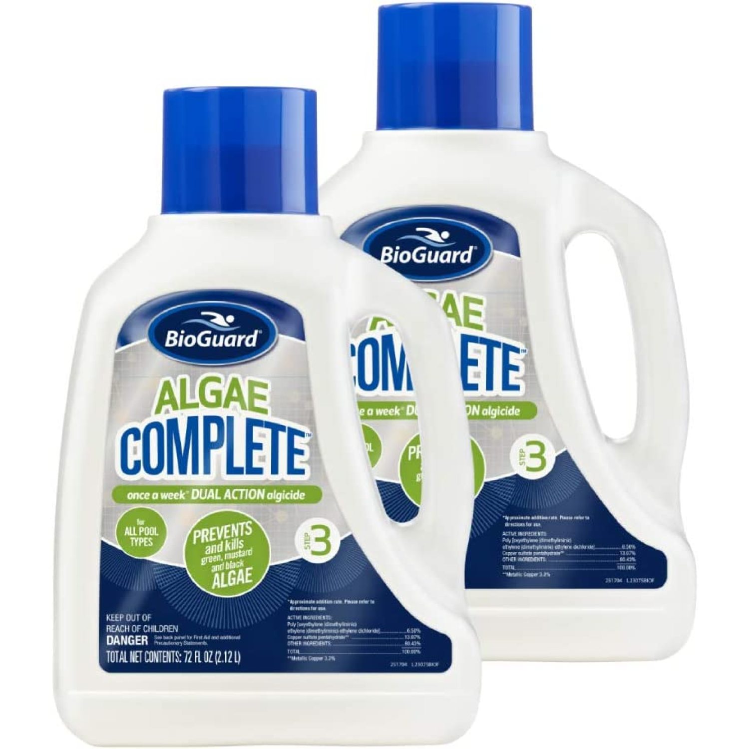 BioGuard Algae Complete (72 oz) - Algae Control & Prevention Treatment ...