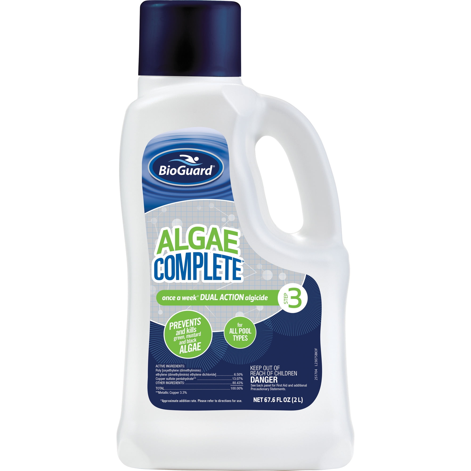 BioGuard Algae Complete 2 Liter - Water Clarifier and Algaecide ...