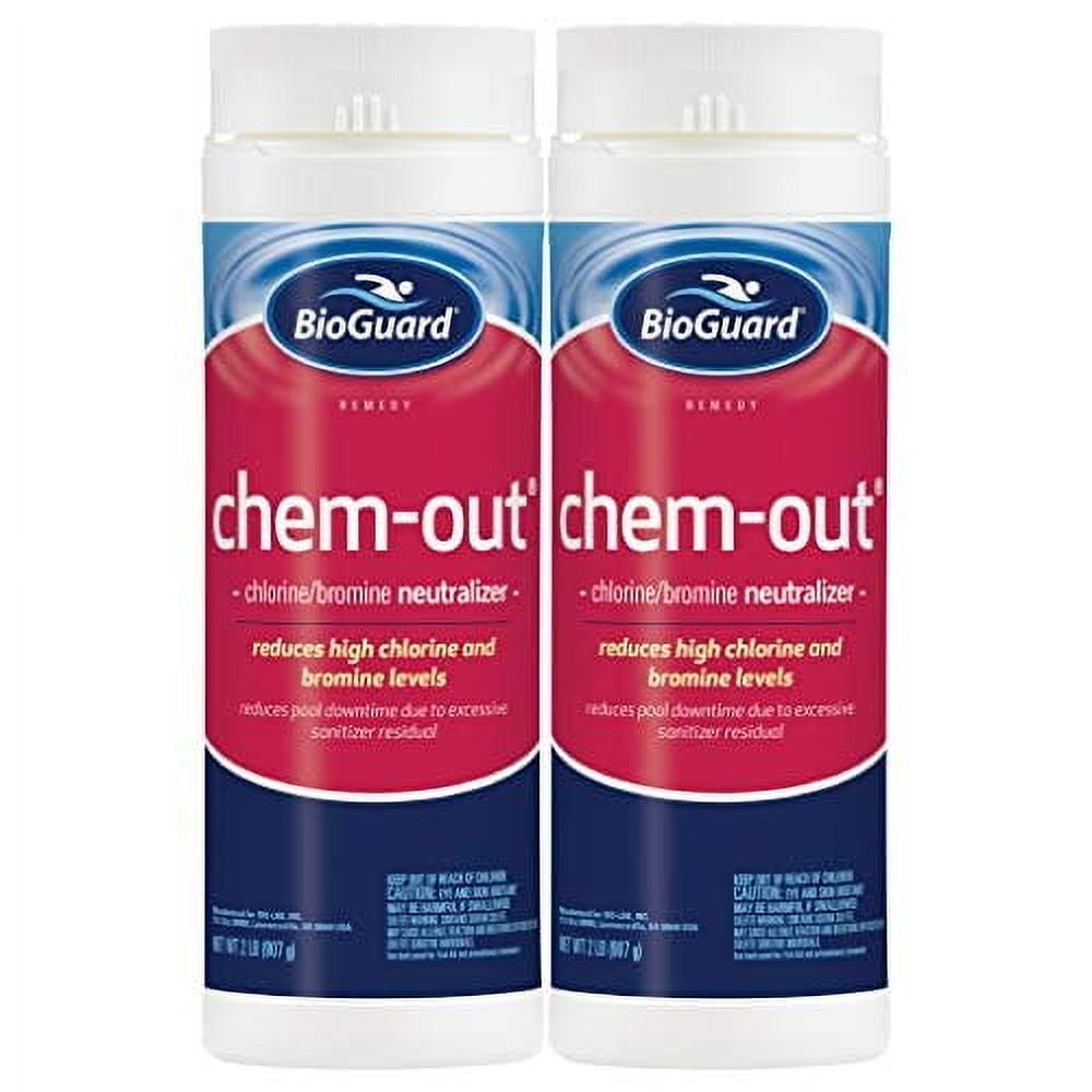 BioGuard Chem-Out Neutralizing Swimming Pool Stain Remover, 2 lbs, (2 ...