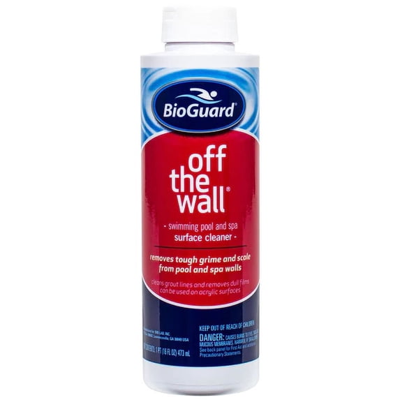 BioGuard Off The Wall Pint - Pool Water Stain Remover & Surface Cleaner ...