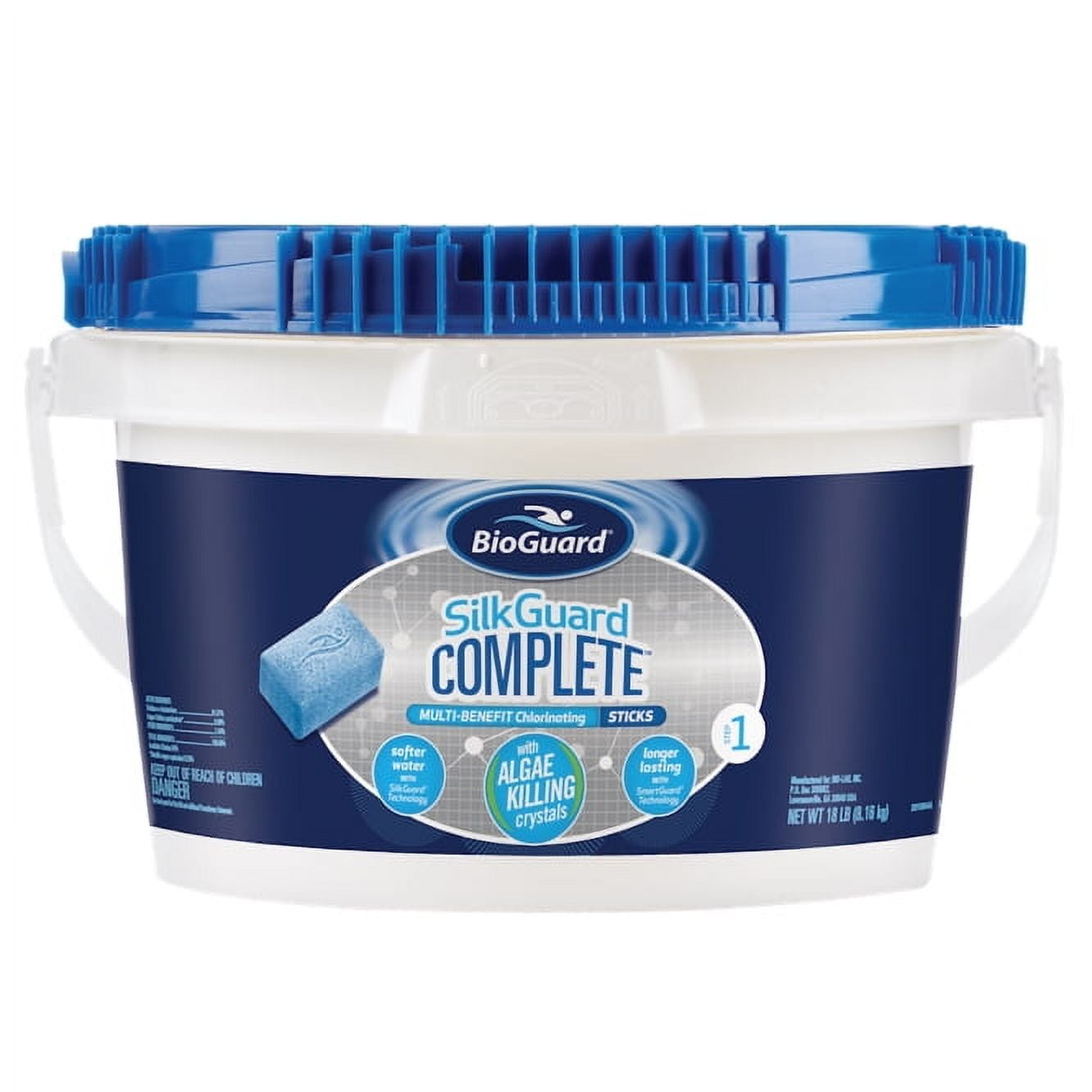 BioGuard SilkGuard Complete Multi-Benefit Chlorinating Sticks, 18 lb ...