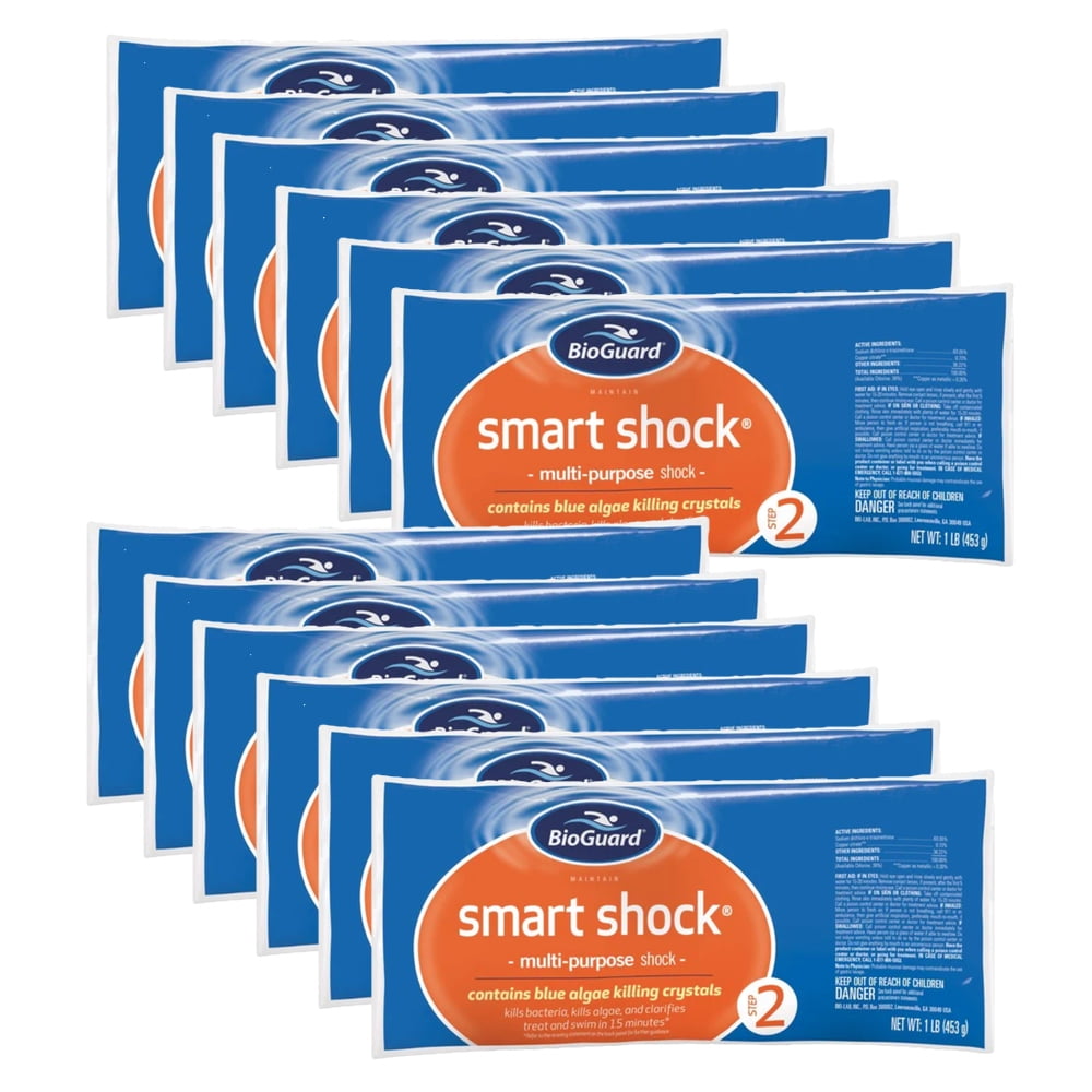 BioGuard Smart Shock - 1 lb Bags - 12 Pack - Walmart.com