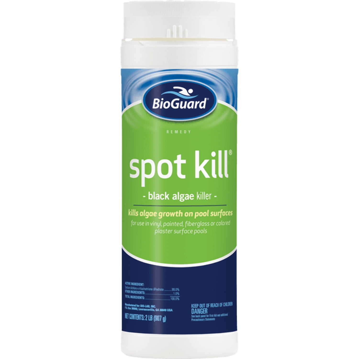 BioGuard Spot Kill - 2 lb Black Algae Killer, Pool Treatment - Walmart.com