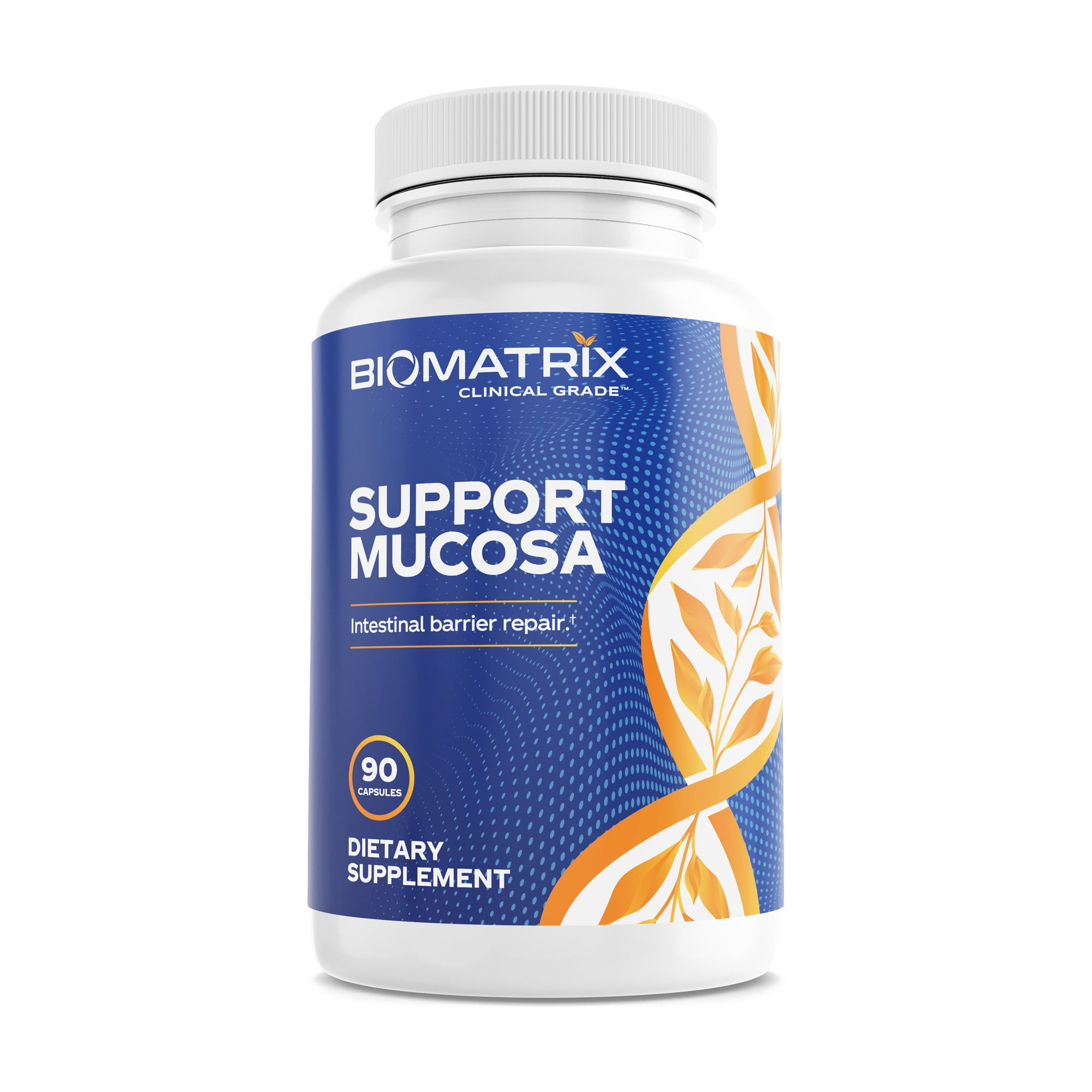 BioMatrix Leaky Gut, IBS Supplement w/ L-Glutamine, Turmeric Root ...