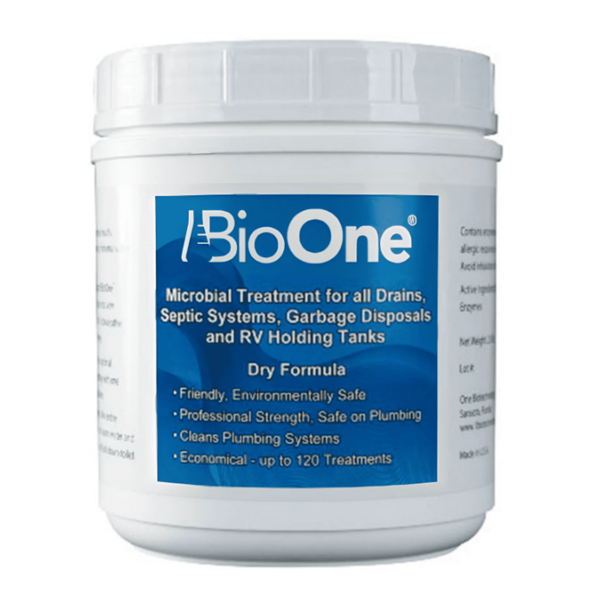 BioOne Dry Drain and Septic Maintainer, 2 lbs, 120 Treatments, Active ...