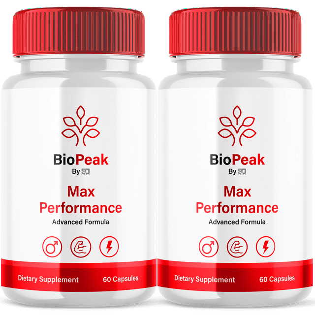 BioPeak Advanced Male Wellness Supplement Pills for Men, 120 Capsules ...