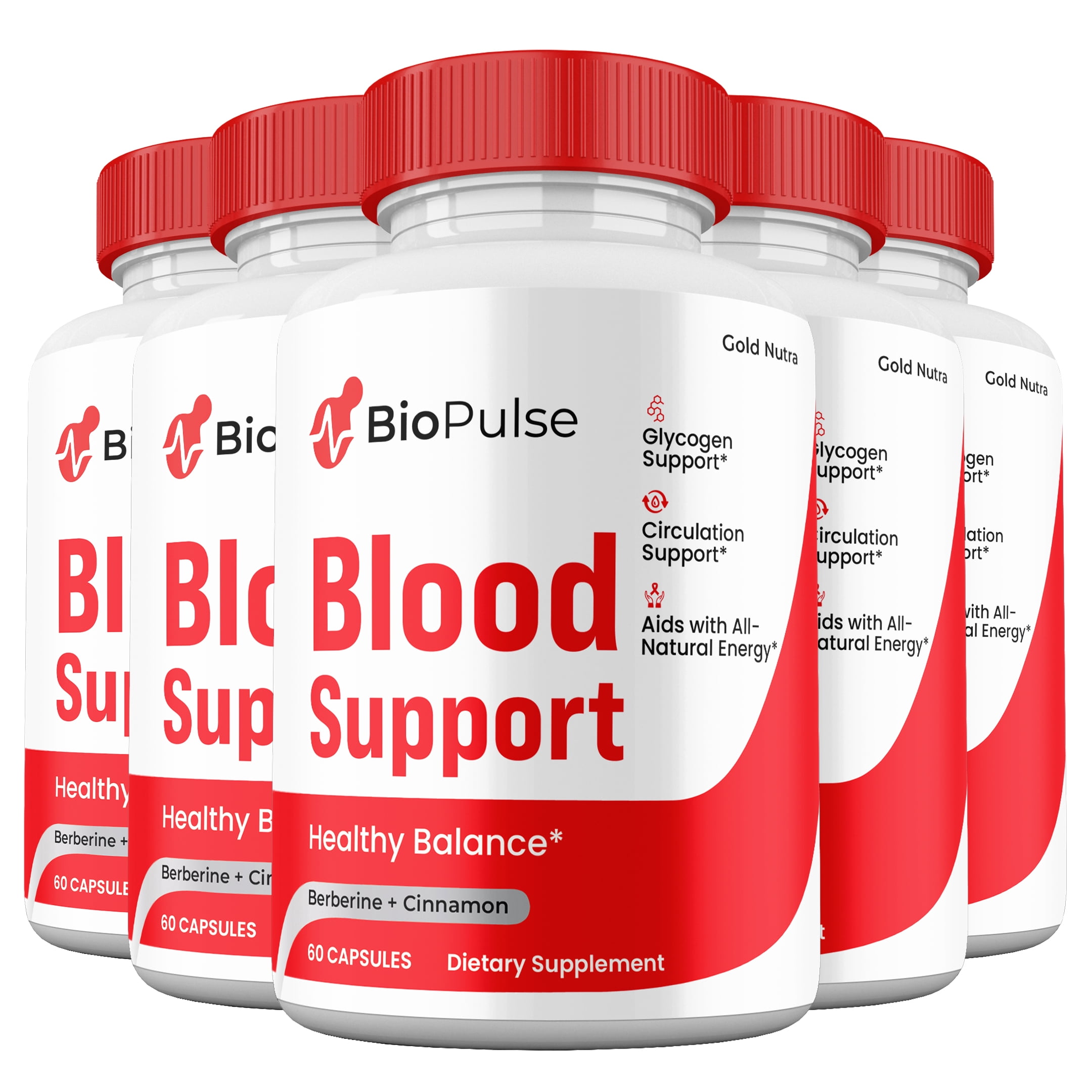 BioPulse Blood Support Capsules, Natural Supplement, Bio Pulse Blood ...