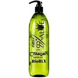 BioRLX 99% Aloe Vera Gel with Collagen and Hyaluronic Acid 250 Ml 8.5 Fl Oz - For Face Body ...