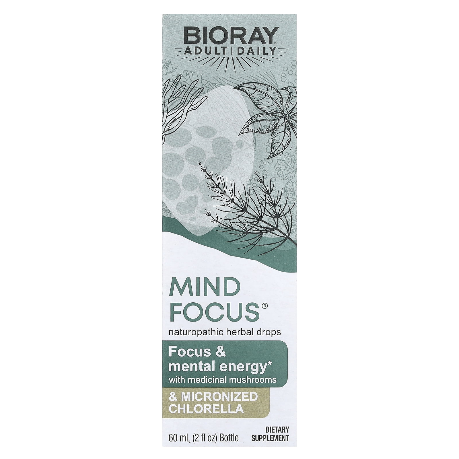 BioRay - Mind Zeal Herbal Drops - 2 oz. - Walmart.com