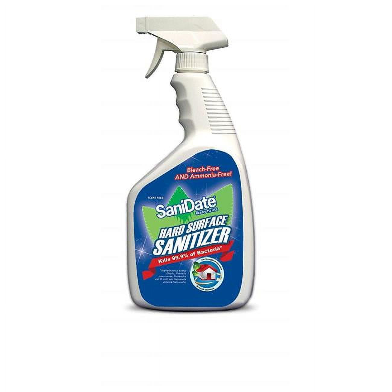 BioSafe Systems 32 oz SaniDate Ready-to-Use Hard Surface Sanitizer ...