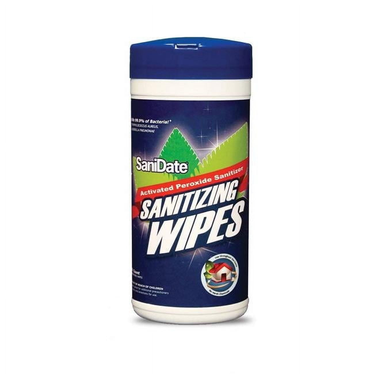 BioSafe Systems SaniDate Sanitizing Wipes - 50 Count - Walmart.com