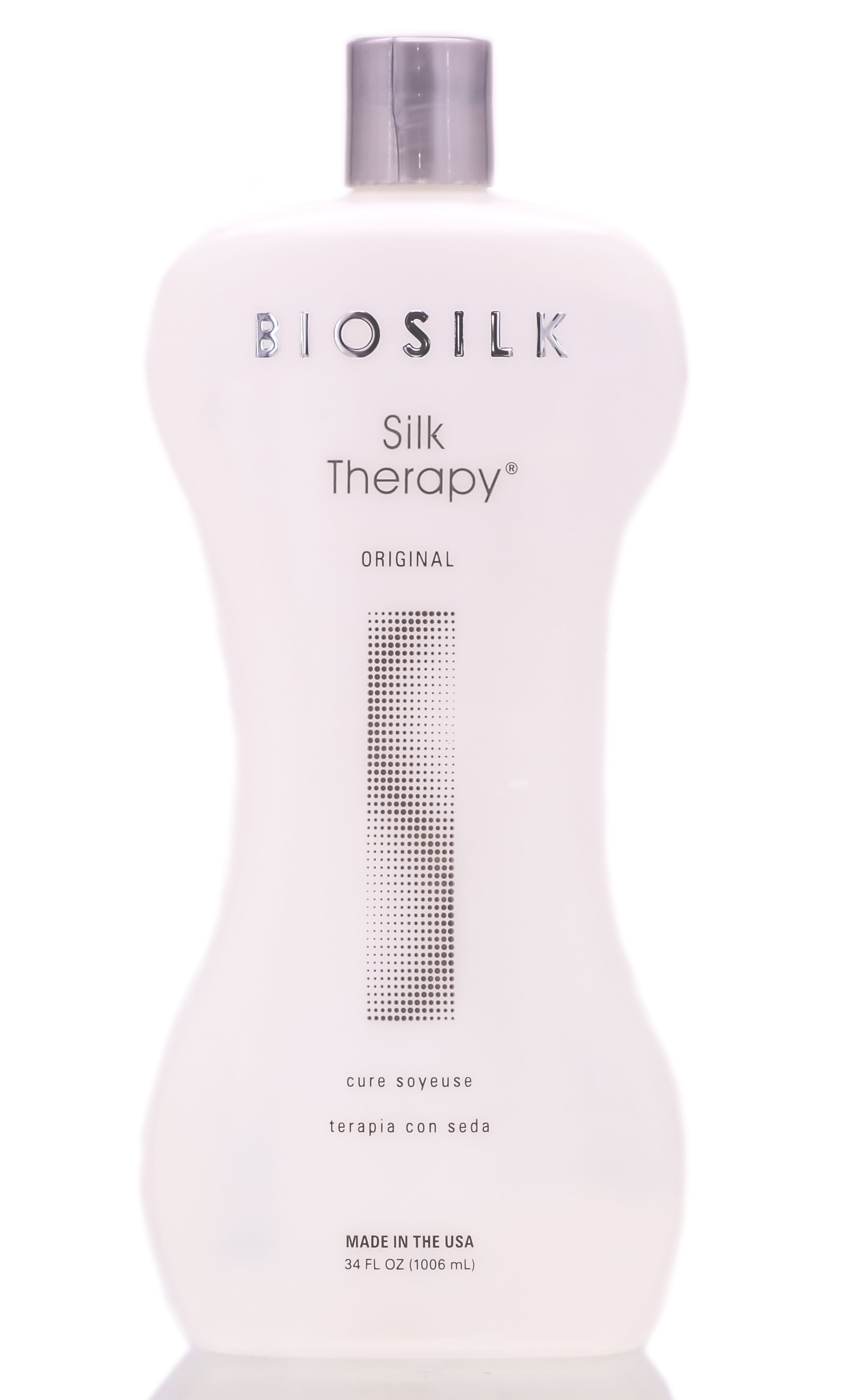 Biosilk Silk Therapy Original Hair Smoothing Serum, Leave-in Treatment ...
