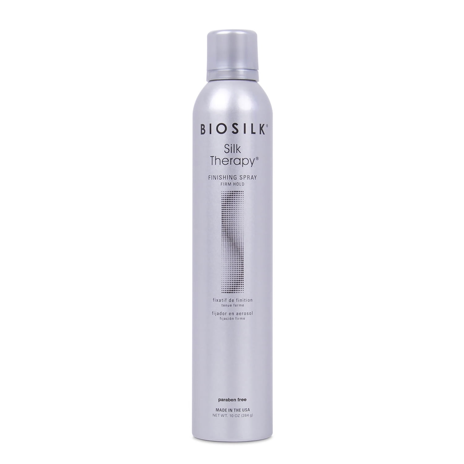 BioSilk Silk Therapy Finishing Spray Firm Hold Hair Spray with 10 Oz ...