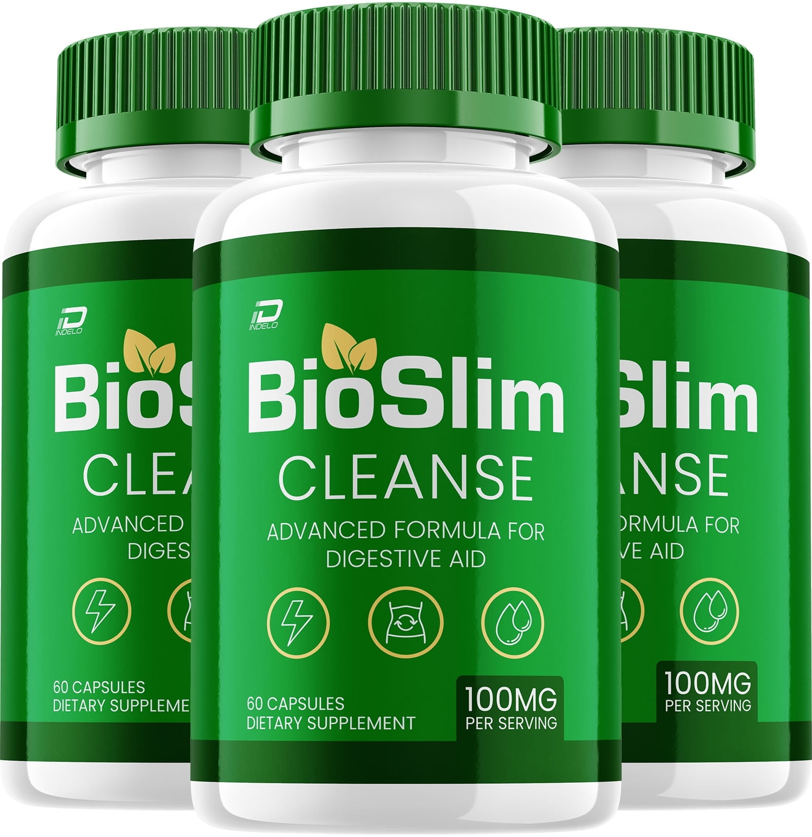 BioSlim Cleanse Capsules – Bio Slim Digestive Support, Gut Wellness, 3 ...
