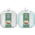 BioSmart BPA Free Plastic Sandwich Container: Reusable, Leak-Proof with ...