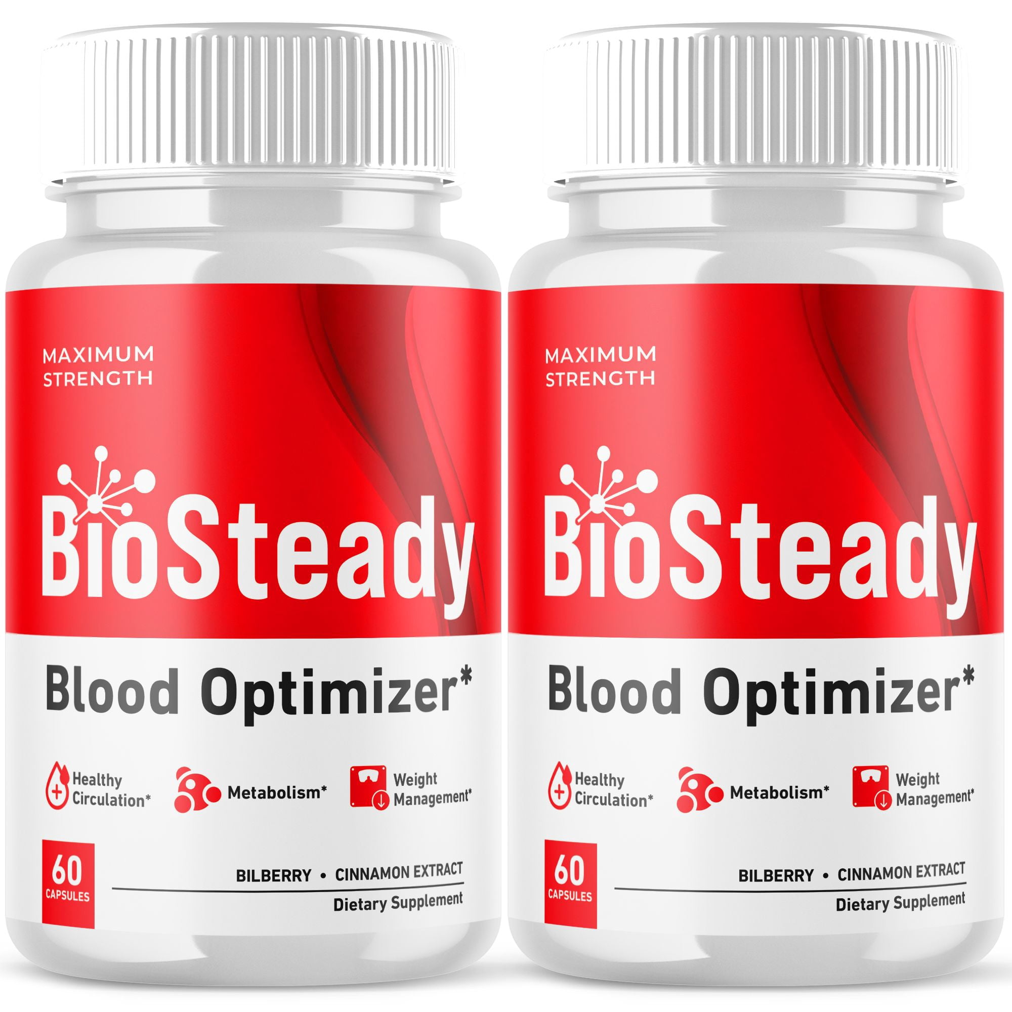 BioSteady Blood Balance Support Pills Advanced Formula Vitamin ...