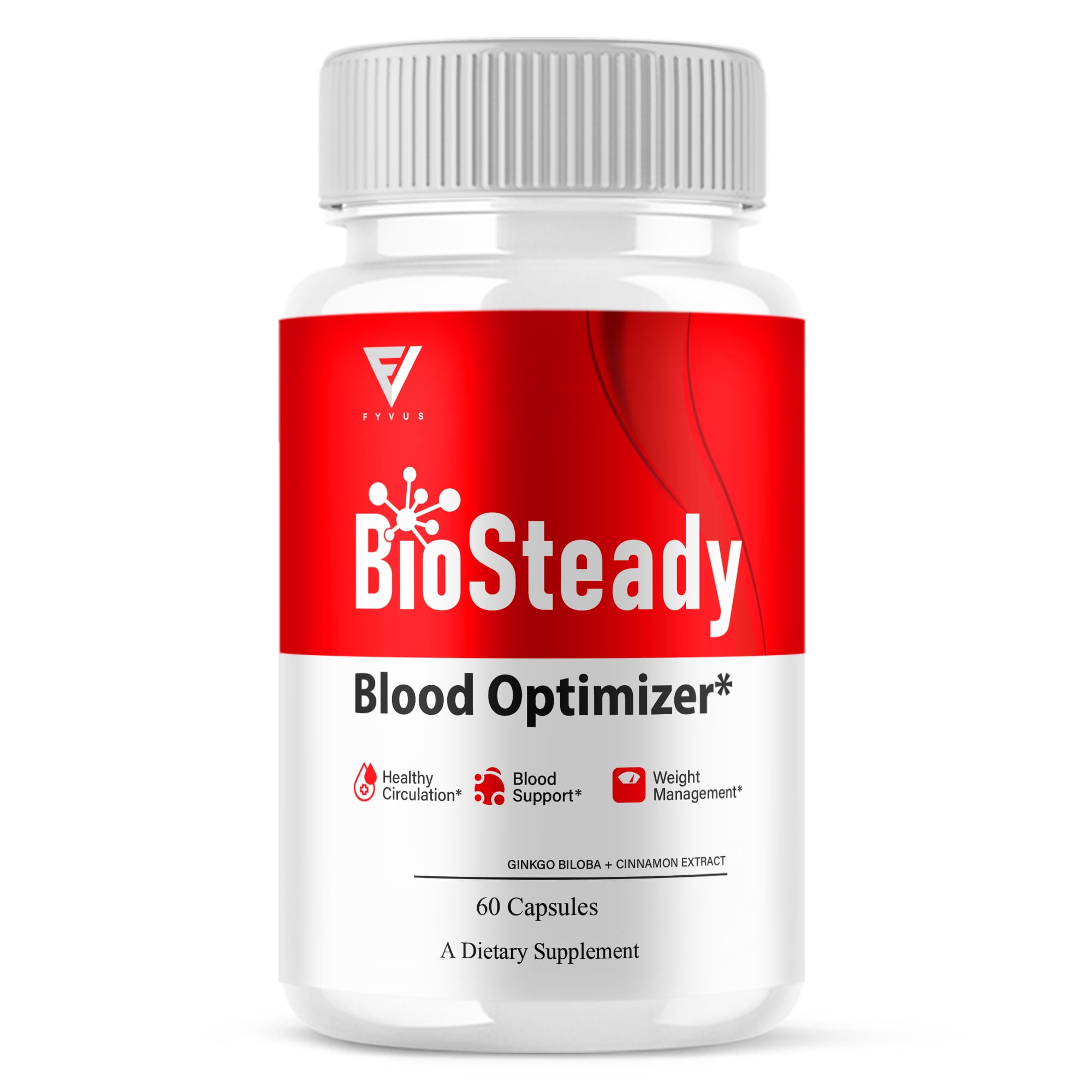 BioSteady Blood Optimizer, Bio Steady Advanced Formula (60 Capsules ...
