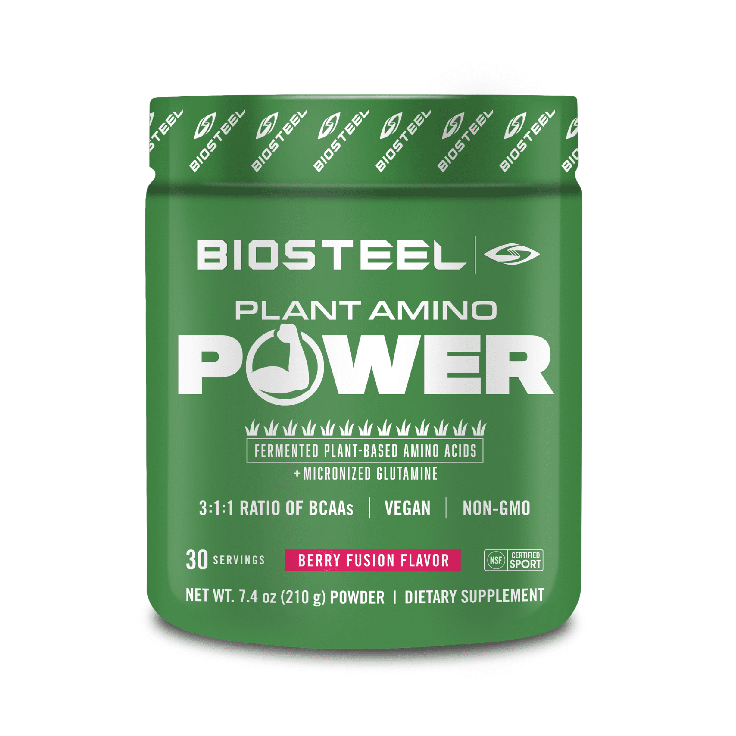 BioSteel Recovery Nutrition, Plant-Amino BCAA Powder, Non-GMO, Berry ...
