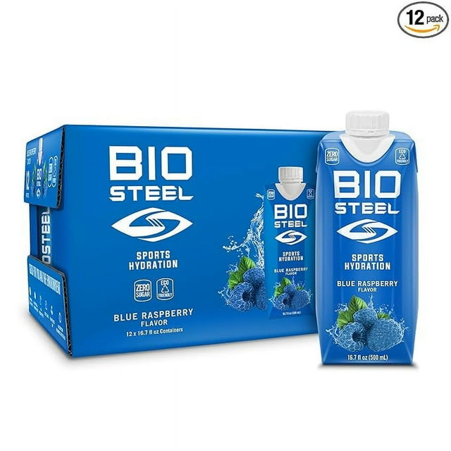 BioSteel Sports Drink: Enhancing Hydration, Blue Raspberry Flavor, 5 ...