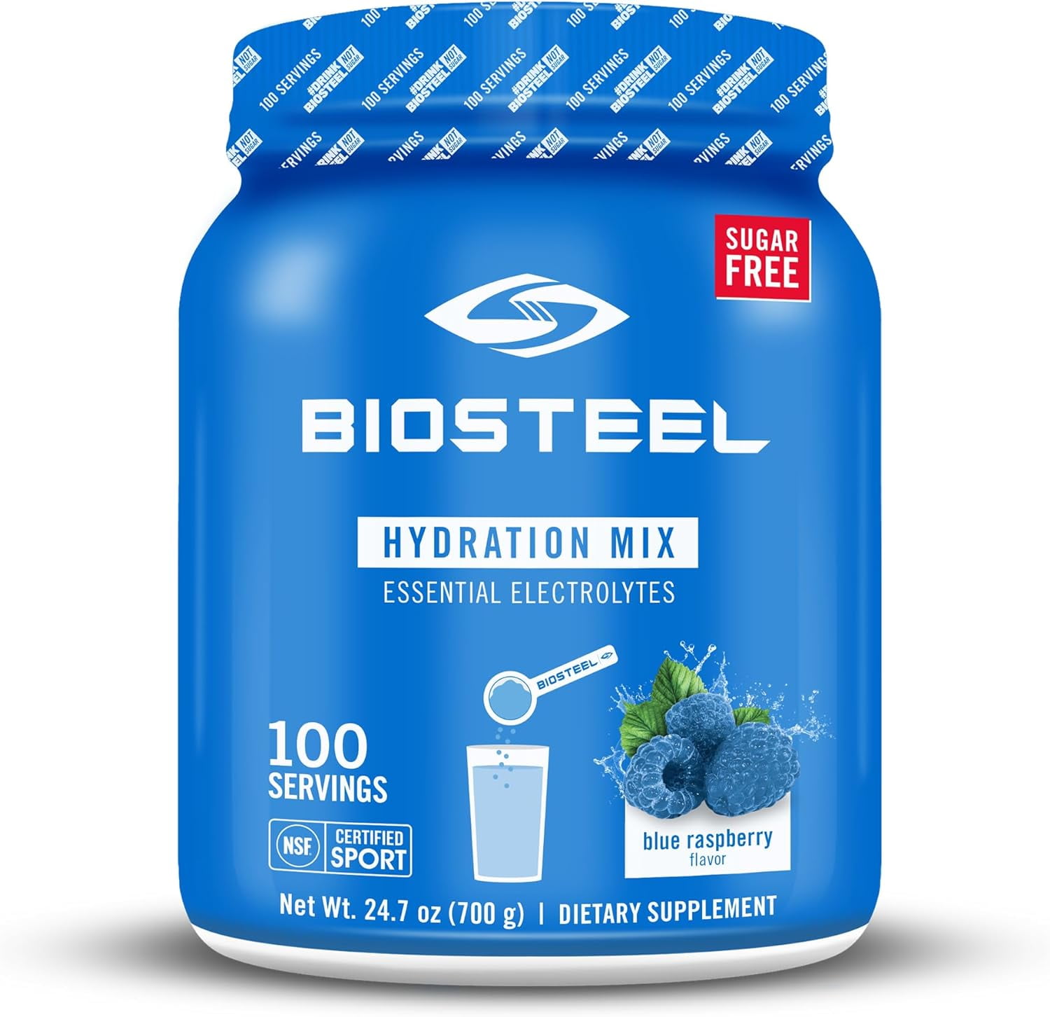BioSteel Zero Sugar Hydration Mix, Great Tasting Hydration with 5 ...