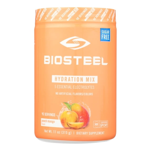BioSteel Healthy Natural Hydrate Water Powder, Zero Sugar, Essential ...