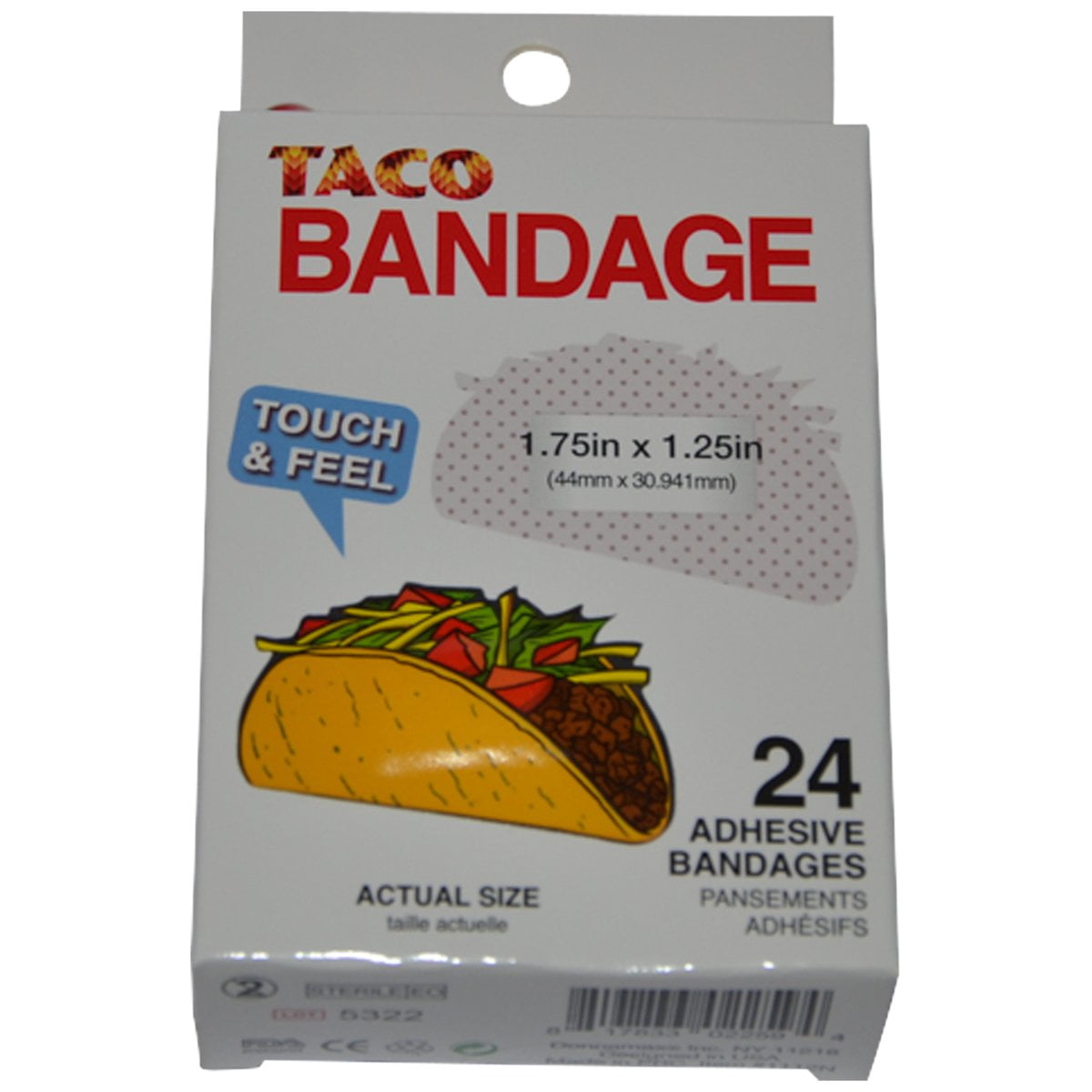BioSwiss Bandages, Taco Shaped Self Adhesive Bandages, Latex Free ...