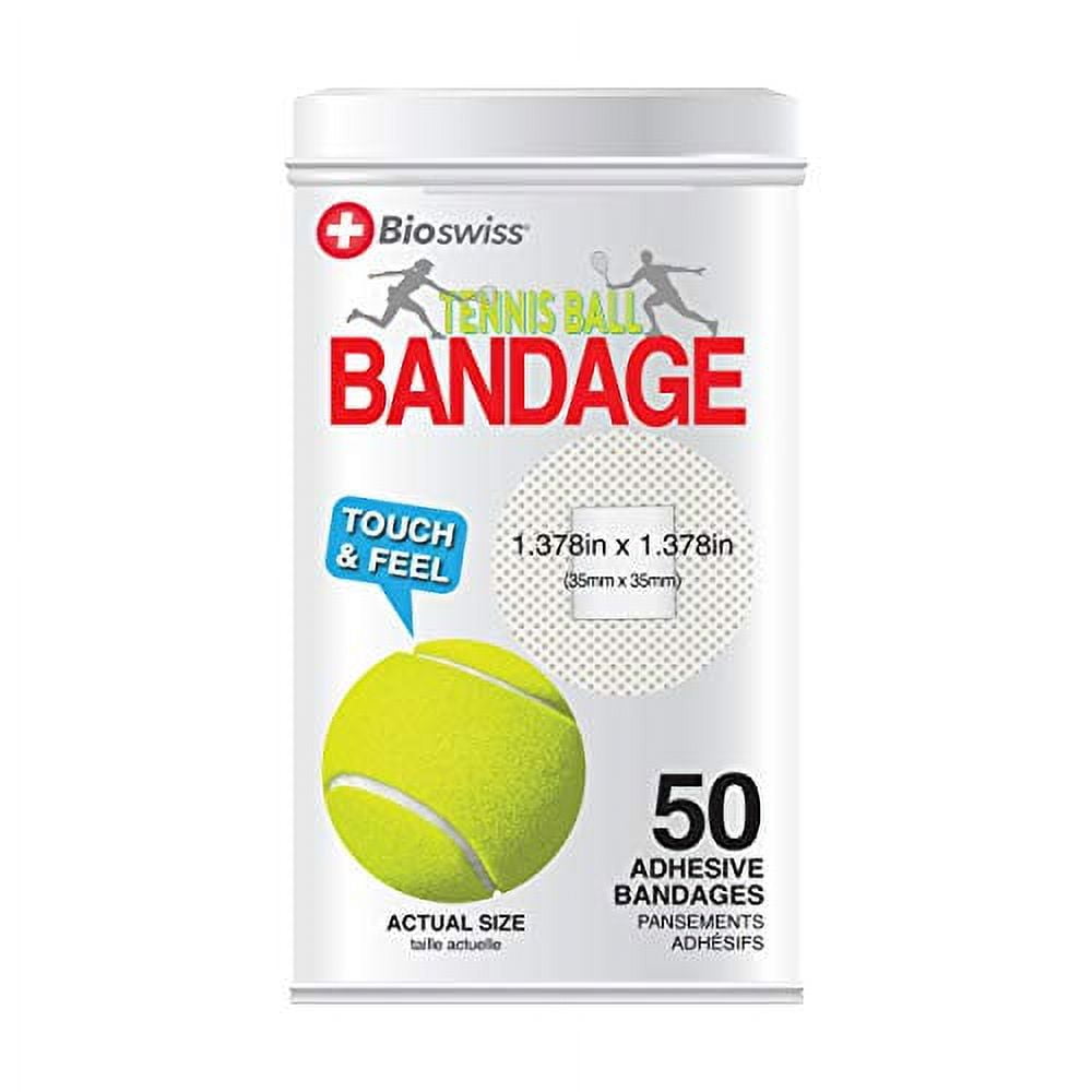 BioSwiss Bandages, Tennis Ball Shaped Self Adhesive Bandage, Latex Free ...