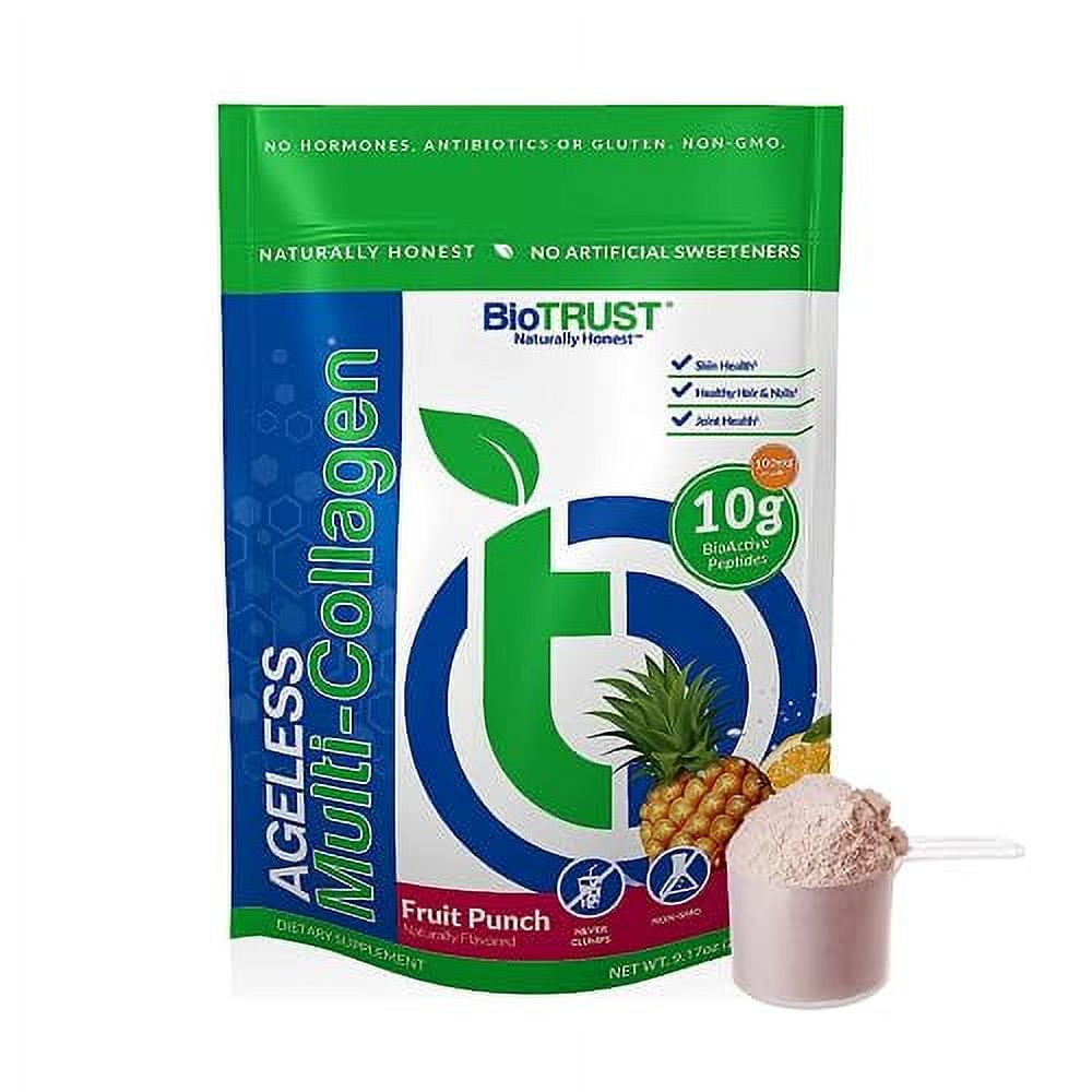 BioTrust Ageless Multi Collagen Peptides Powder â€“ 5 Types (I, II, III ...