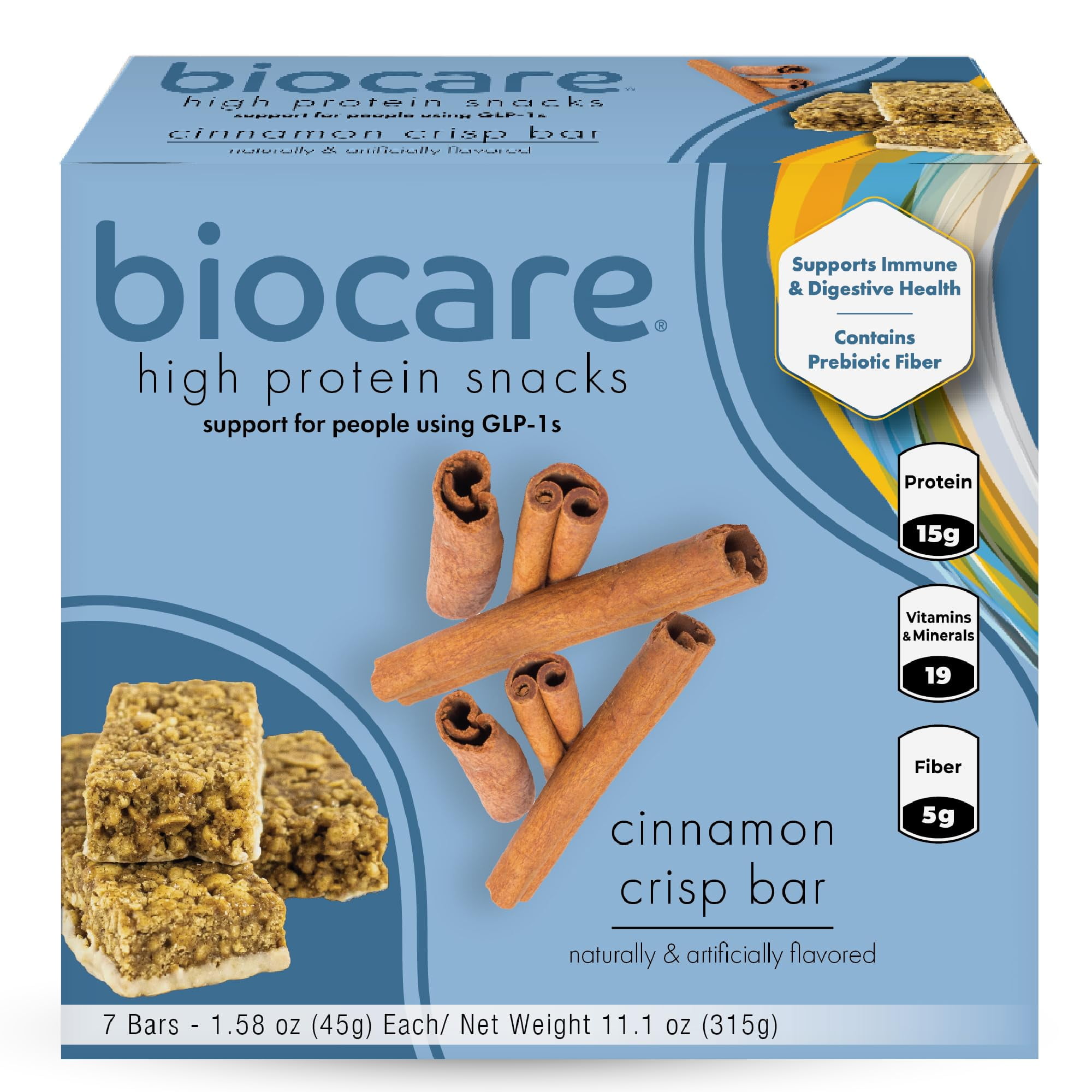 Biocare High Protein Snack IRF13 Bar, Provides 15g Essential Protein ...