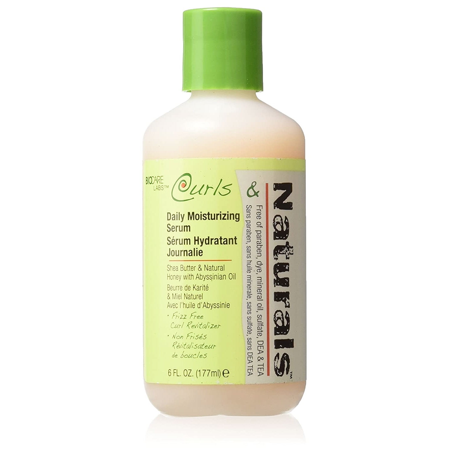 Biocare Labs Curls & Naturals Curl Daily Moisturizing Serum, 6 Oz.,Pack ...