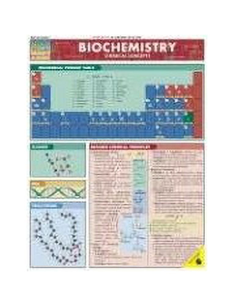 Pre-Owned Biochemistry Laminated Reference Guide Paperback - Walmart.com
