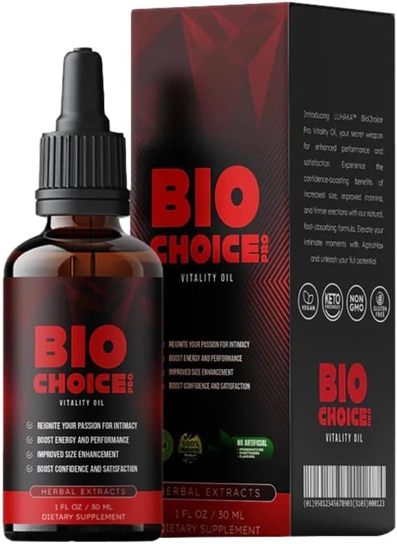Biochoice Pro Men Max Vitality Oil 30ml Pcs 1pcs