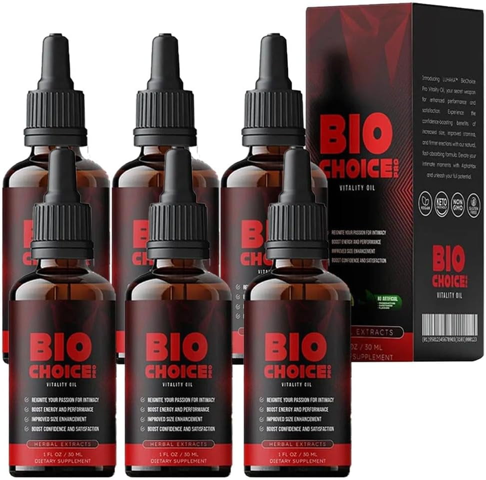 Biochoice Pro Men Max Vitality Oil, Complex Men's Drops for Men, 30ml ...