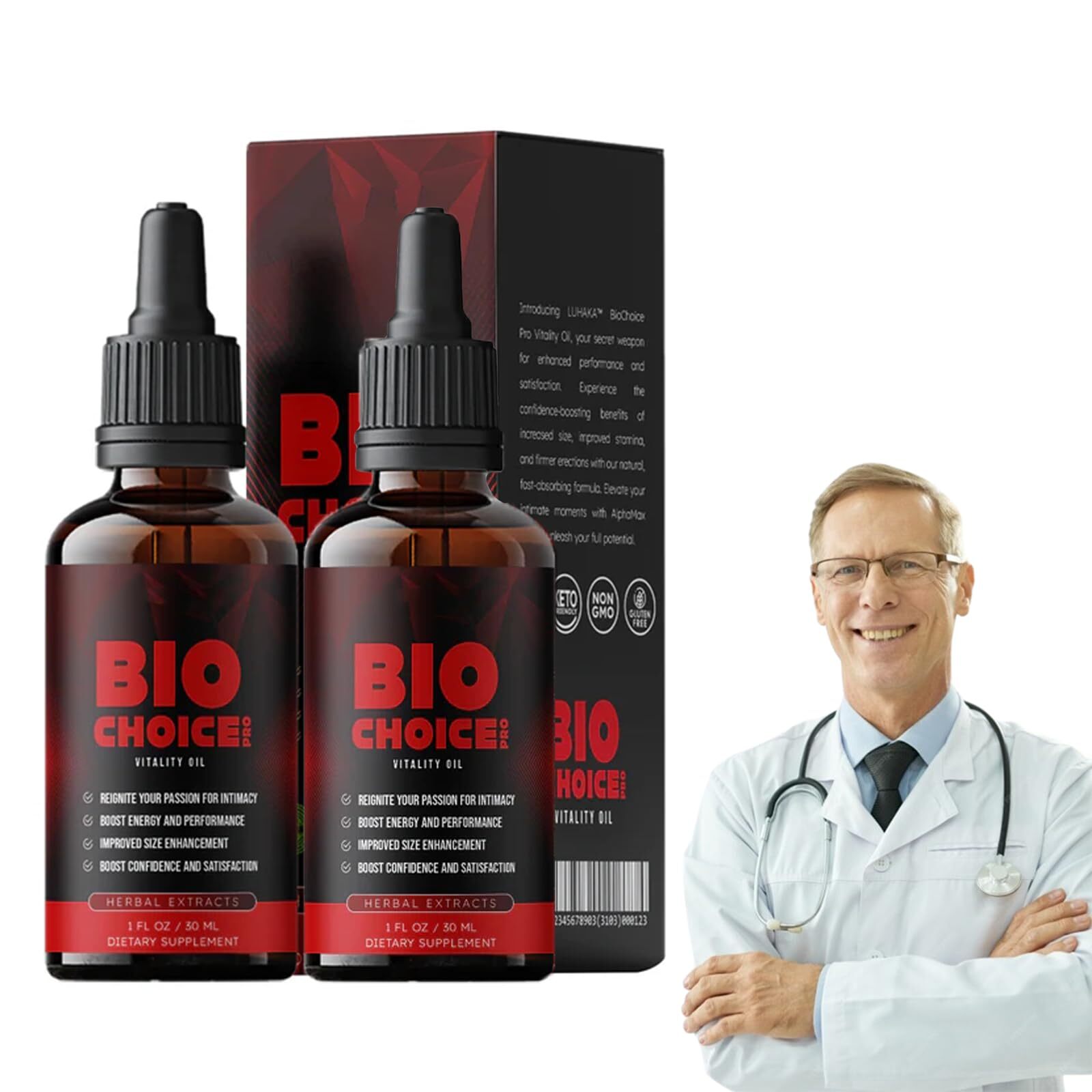 Biochoice Pro Vitality Oil, Biochoice Pro Men Max Vitality Oil，30ml/PCS ...