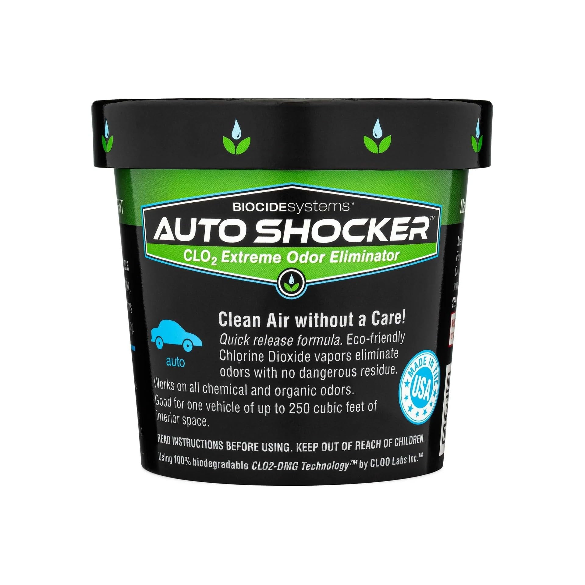 Biocide Systems Auto Shocker RRF12 Strong Car Odor Eliminator, Eco ...