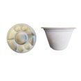 Biodegradable 9-Compartment Plates. Bulk 100 Pk. Compartment Thali ...