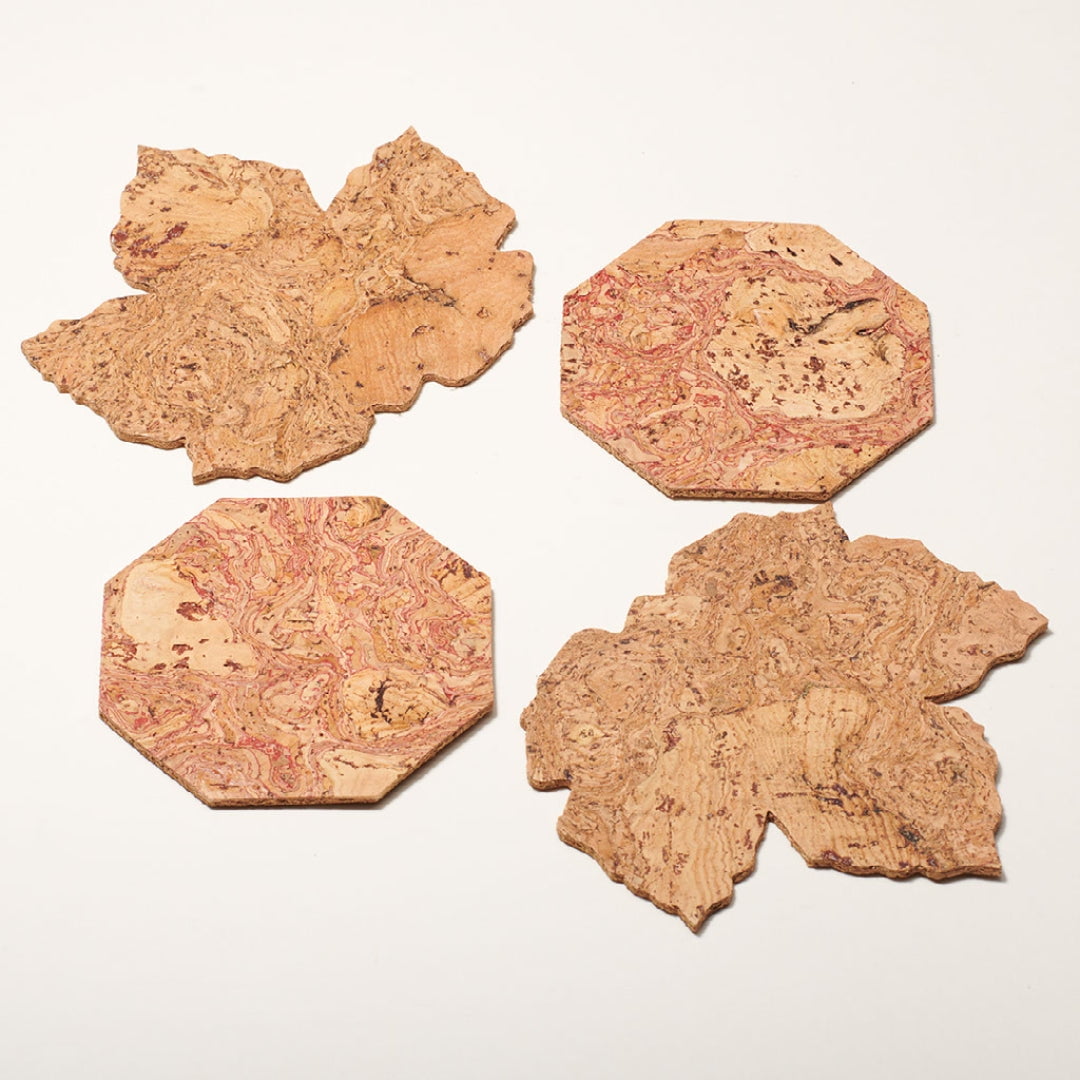 Biodegradable Cork Coasters (Set of 4) - Walmart.com